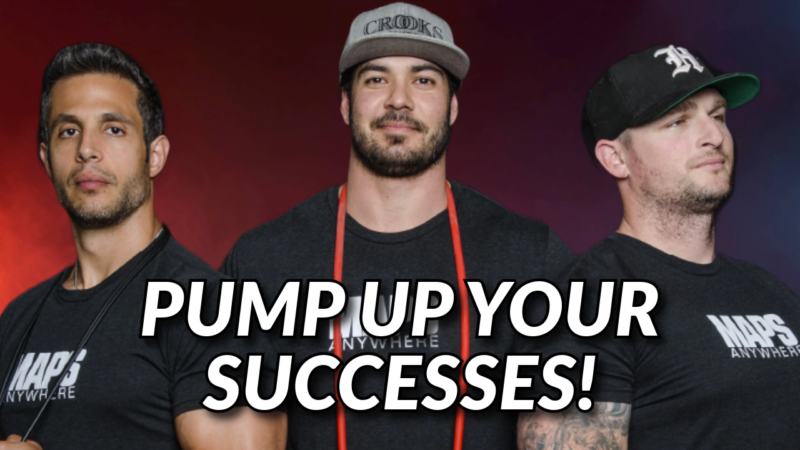 The Mind Pump guys on cutting the BS and pumping up your successes ...